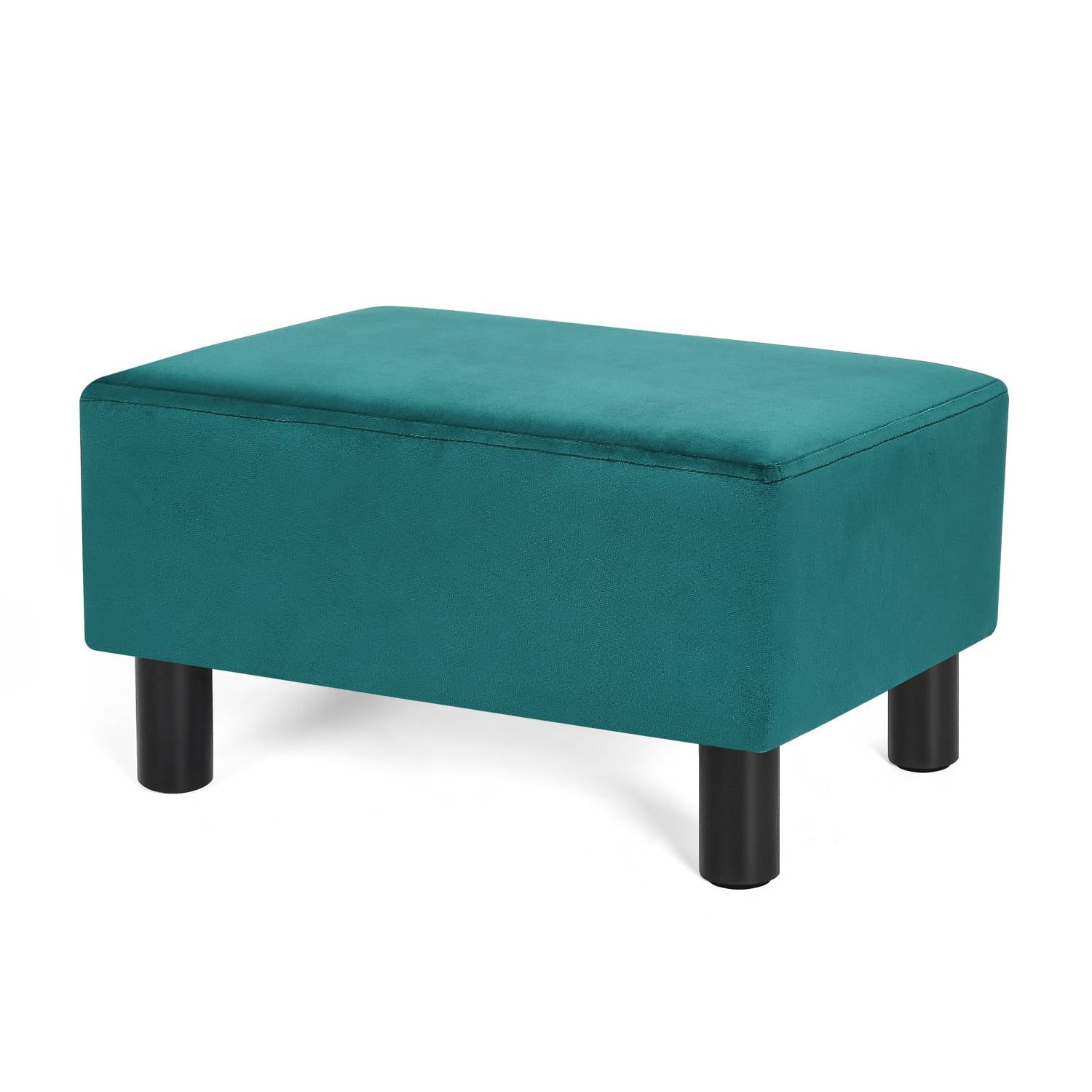 Homebeez Small Footstool Ottoman,Modern Rectangle Chair Foot Rest Foot ...