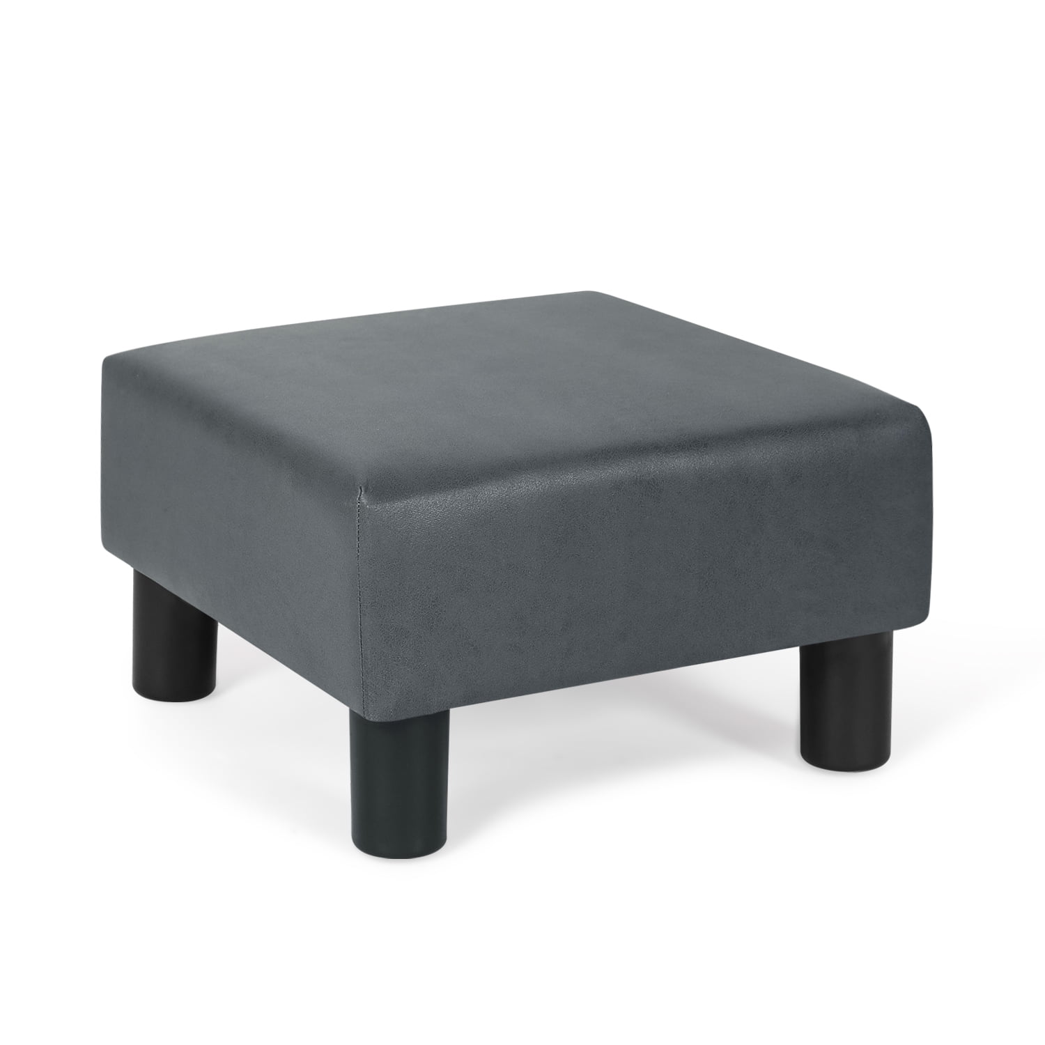 Homebeez Small Rectangle Foot Stool,Ottoman Footrest Stool with Non ...