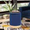 Better Homes & Gardens Juliet Velvet Waterfall Ottoman, Beige - Walmart.com