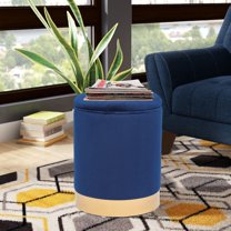 Better Homes & Gardens Juliet Velvet Waterfall Ottoman, Olive - Walmart.com