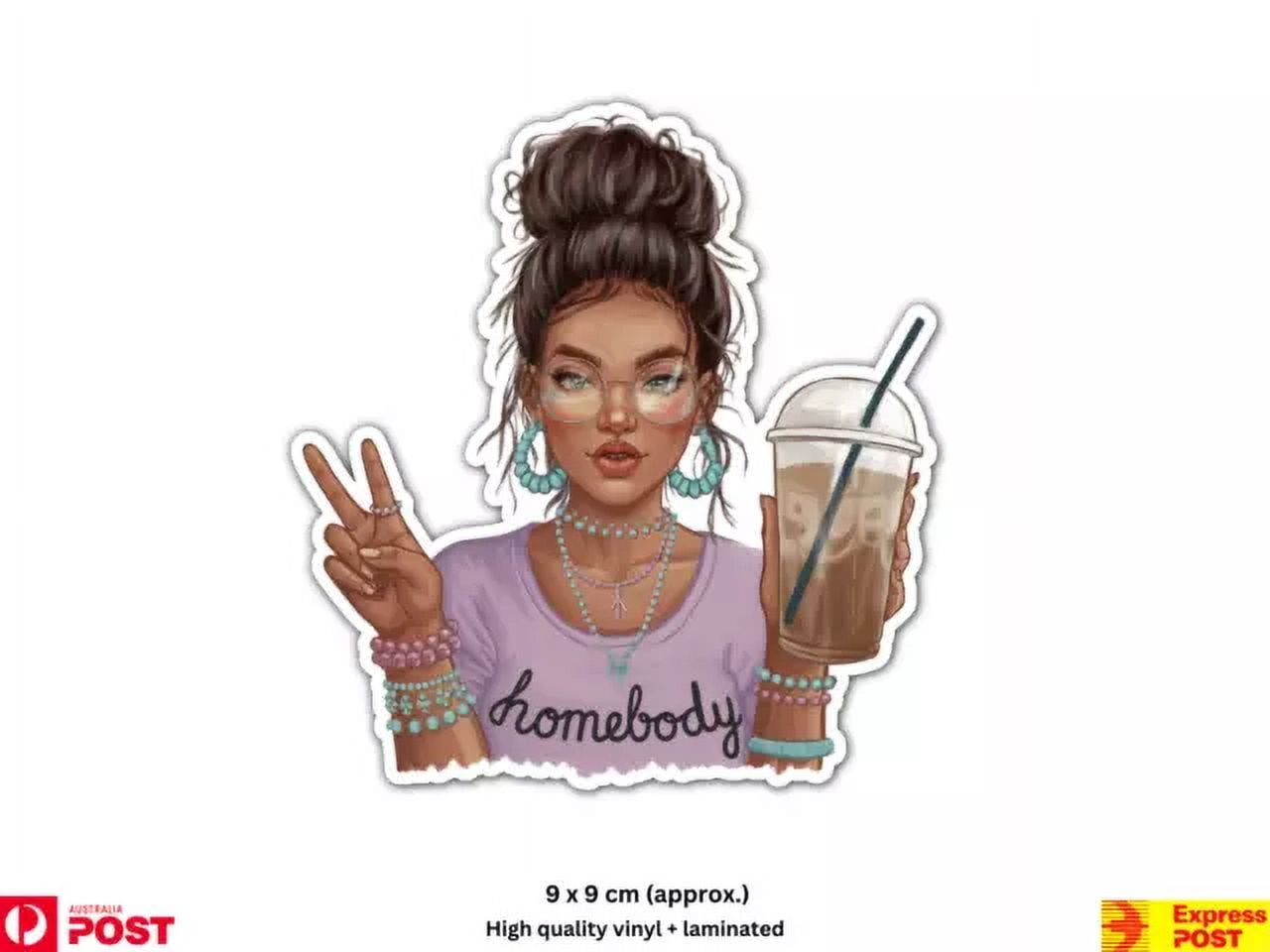 Homebody Laptop Purple Shirt Peace Sign Sticker Phone Decal Water ...