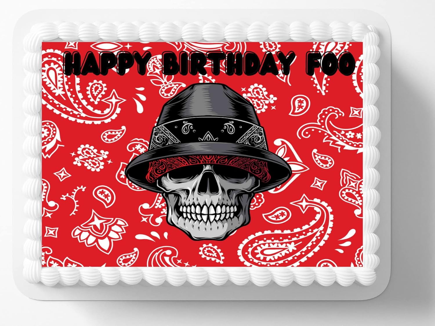 Homeboy Foo Cholo Edible Cake Toppe Cake Toppers Frosting Sheet Icing ...
