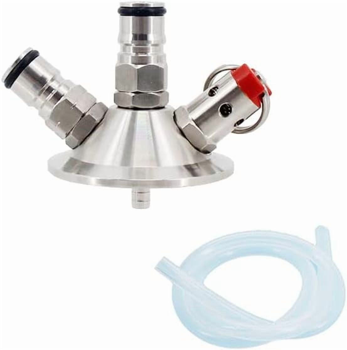 Homebrew Beer Ball Lock Adapter Tapping Head for Thead Sanke Kegs - 2 ...