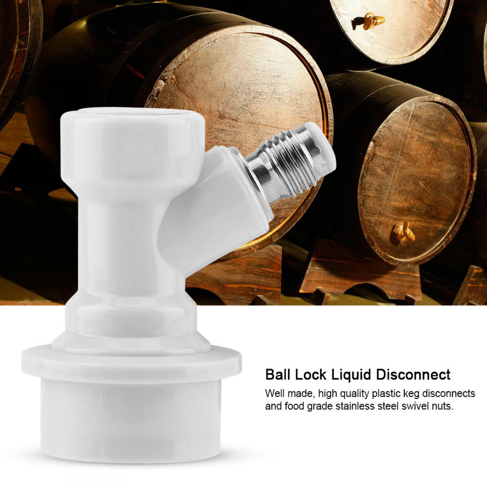 Homebrew Disconnects,Lock Disconnects Kit for Homebrew Beer Soda Corny ...
