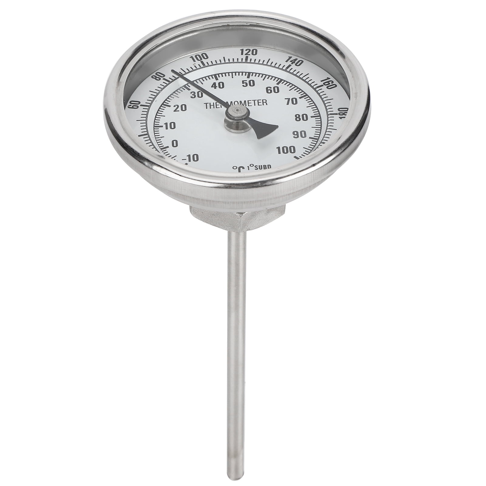 Homebrew Kettle Thermometer, Practical Convenient Weldless Pot ...