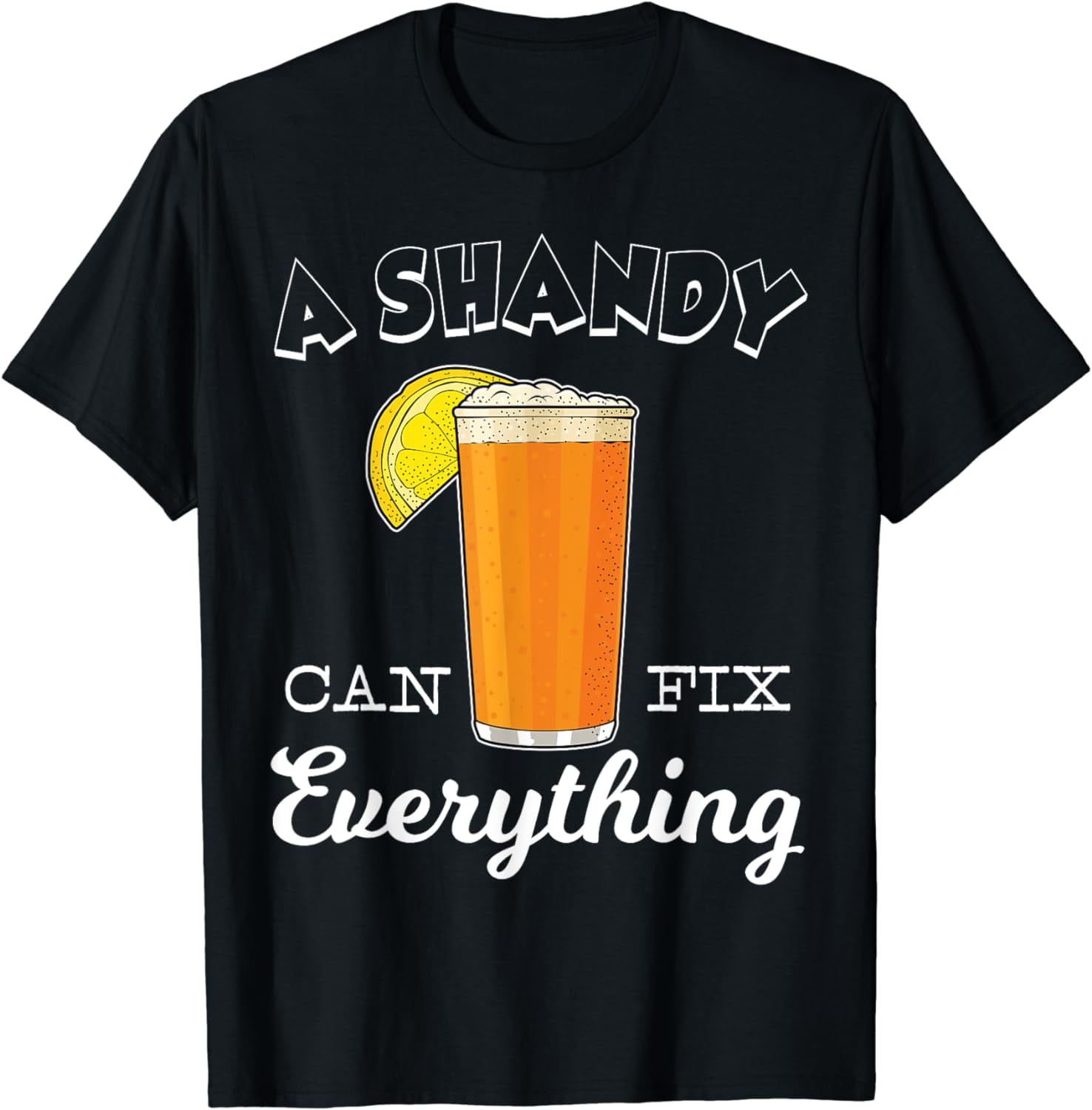 Homebrewing Beer Summer Drink Shandy T-Shirt - Walmart.com