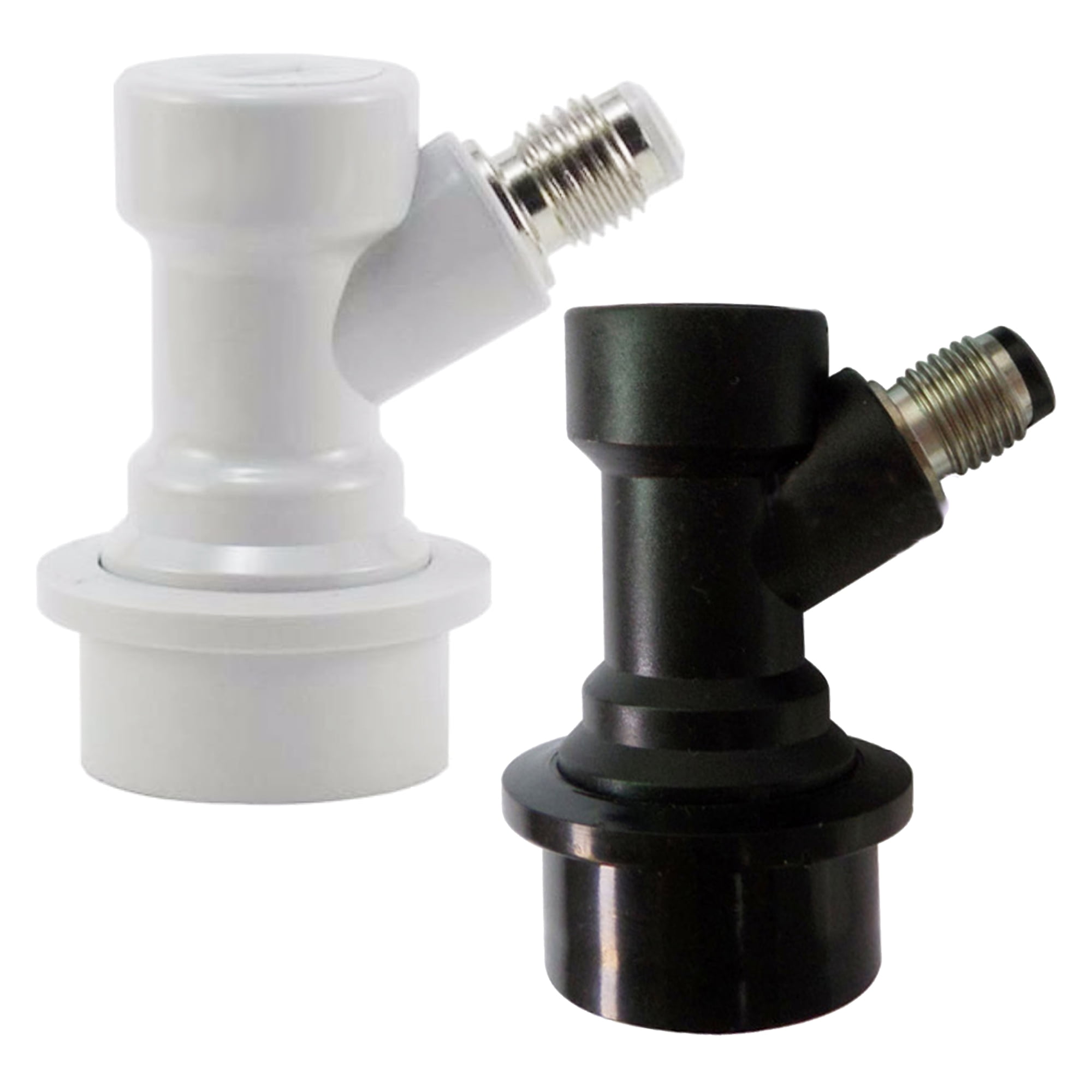 Homebrewstuff Ball Lock Set MFL Flare thread Gas In/Beer Out Corny Keg ...