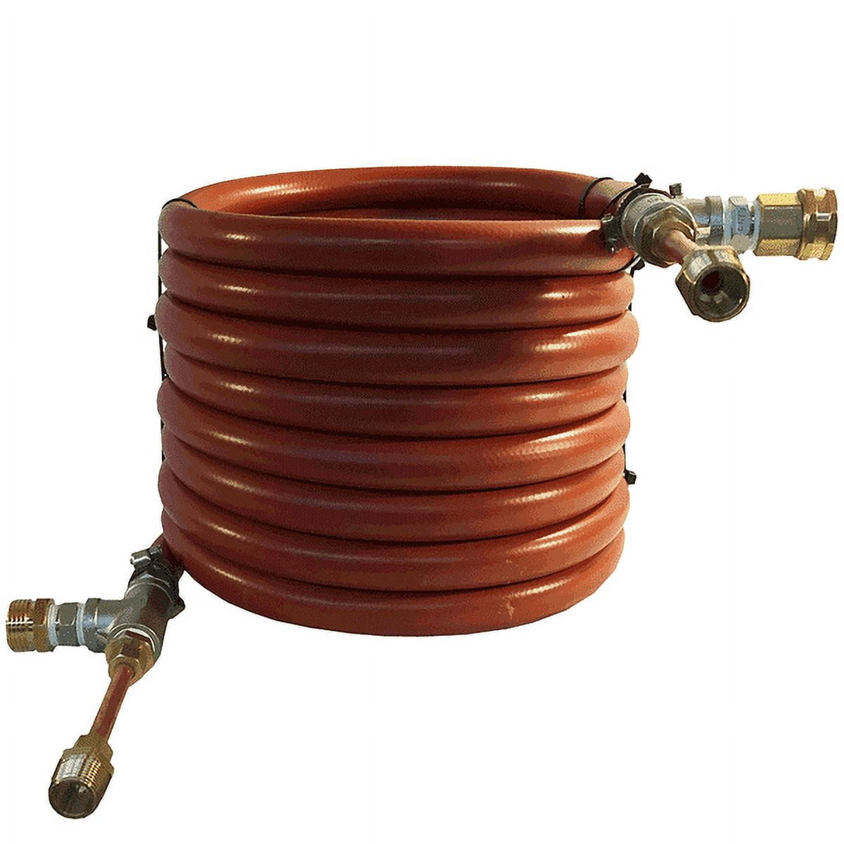 Homebrewstuff Counterflow Wort Chiller Homebrew - Walmart.com