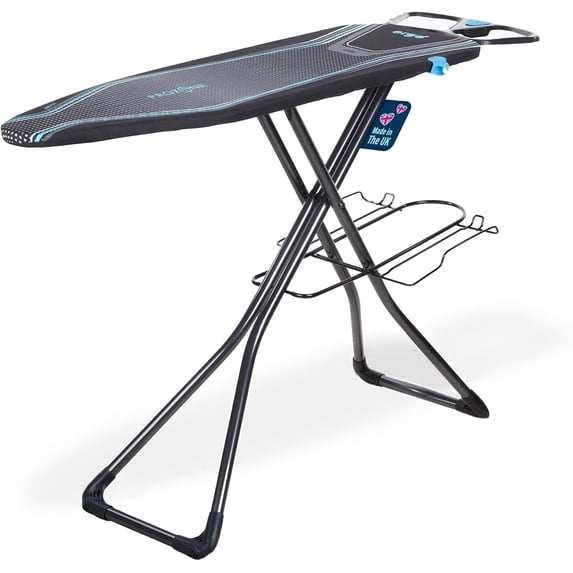Homecare Ergo Plus Prozone Ironing Board Made in UK Freestanding Full ...