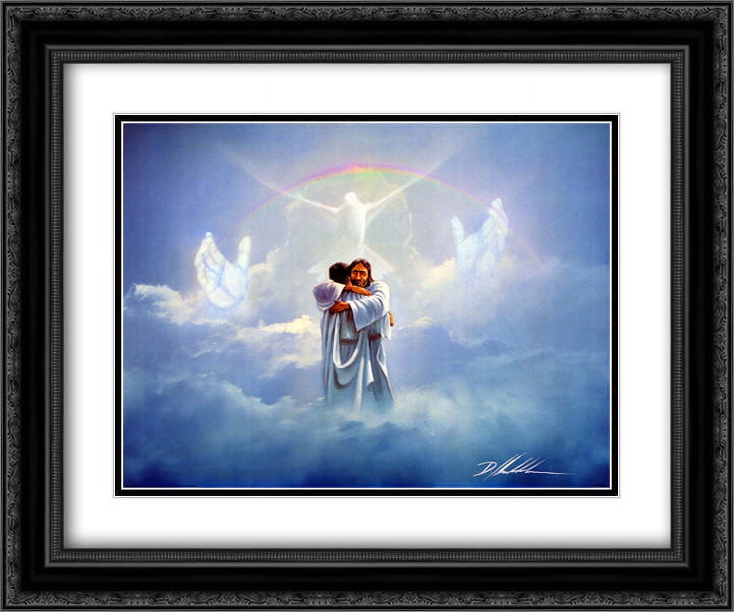 Homecoming 2x Matted 20x24 Black Ornate Framed Art Print by Danny ...