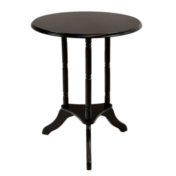 Homecraft Furniture End Side Table Espresso Wood Compact Accent Living ...