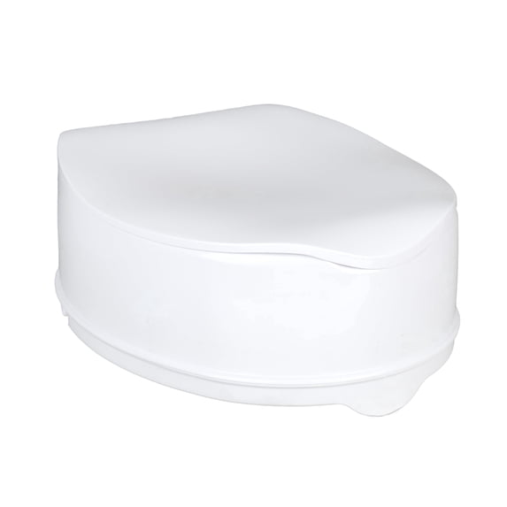 HomeCraft, Raised Toilet Seat, 6" High with Lid, Easy Installation ...