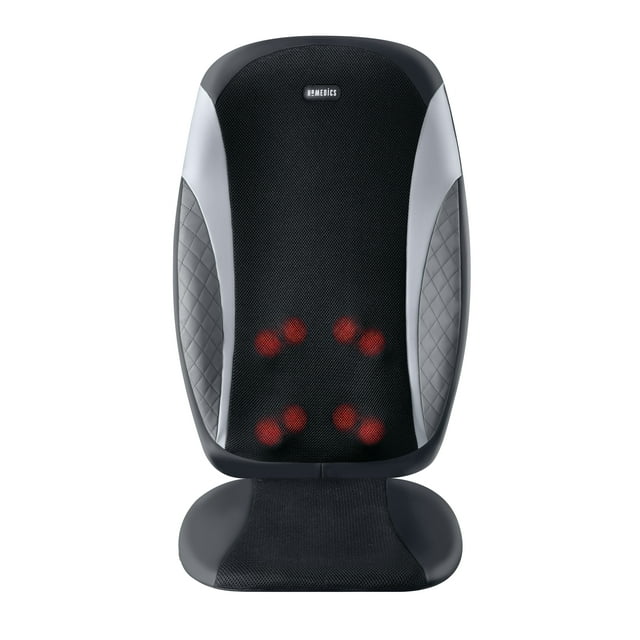 Homedics Portable 8 Node Shiatsu Back Massage Chair With Vibration