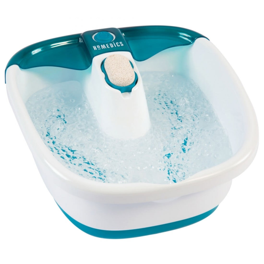 Homedics Bubble Mate Heated Foot Spa with Raised Nodes and Removable ...