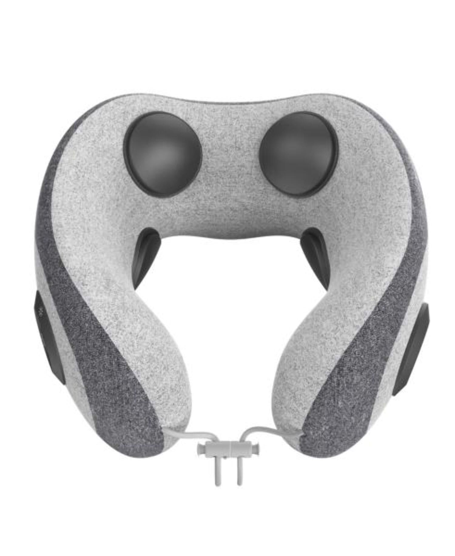 Homedics Deep Rhythmic Neck Massager with Music & Vibration- Gray ...