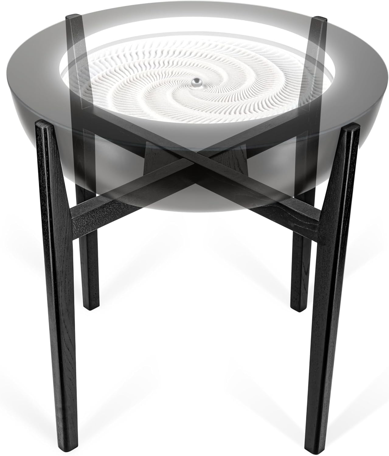 Homedics Drift Sandscape Solid Wood Sand Table Stand Compatible with ...