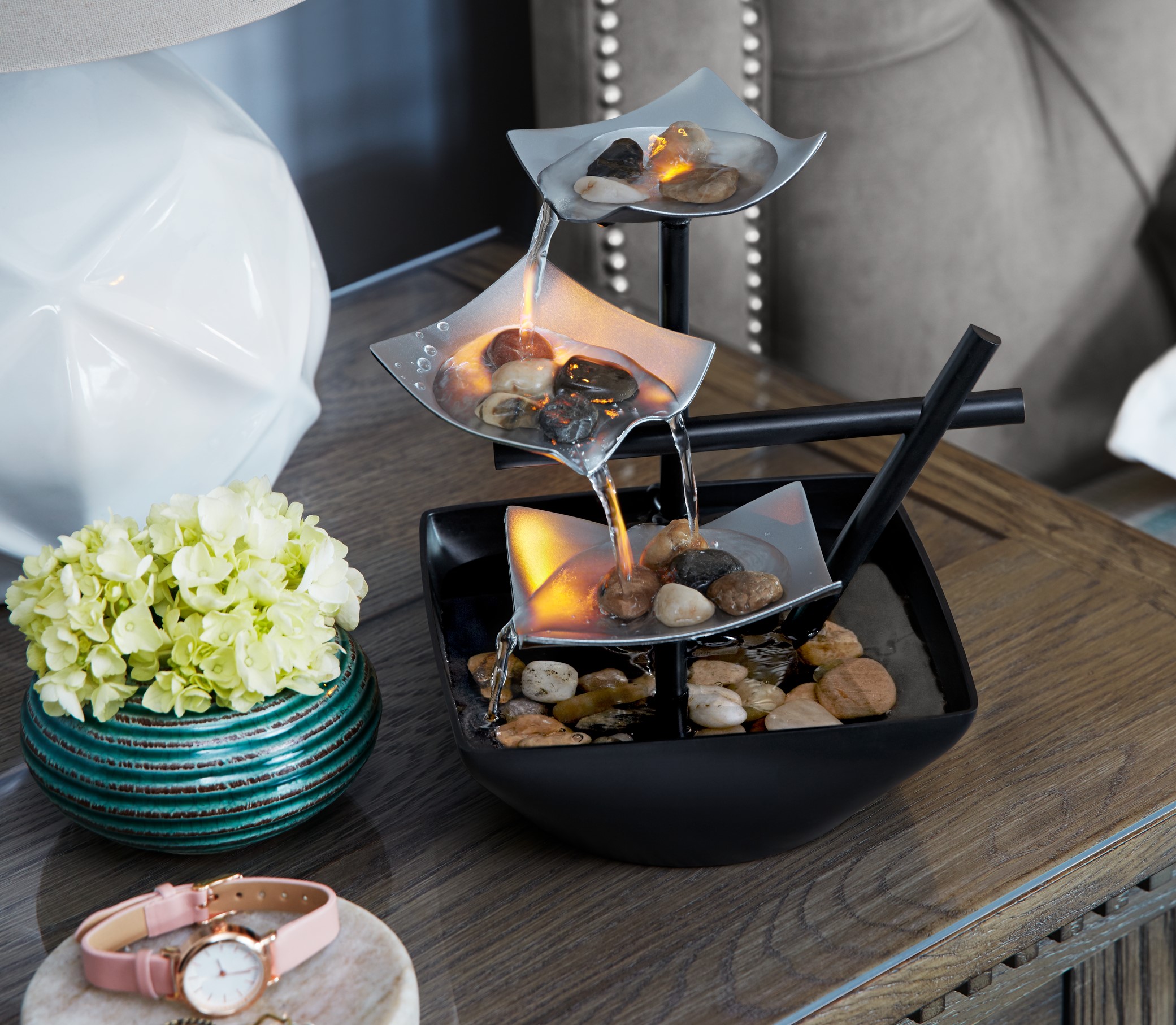 Zingz & Thingz 57070059 Solar Asian Temple Pagoda Zen bird bath Outdoor ...