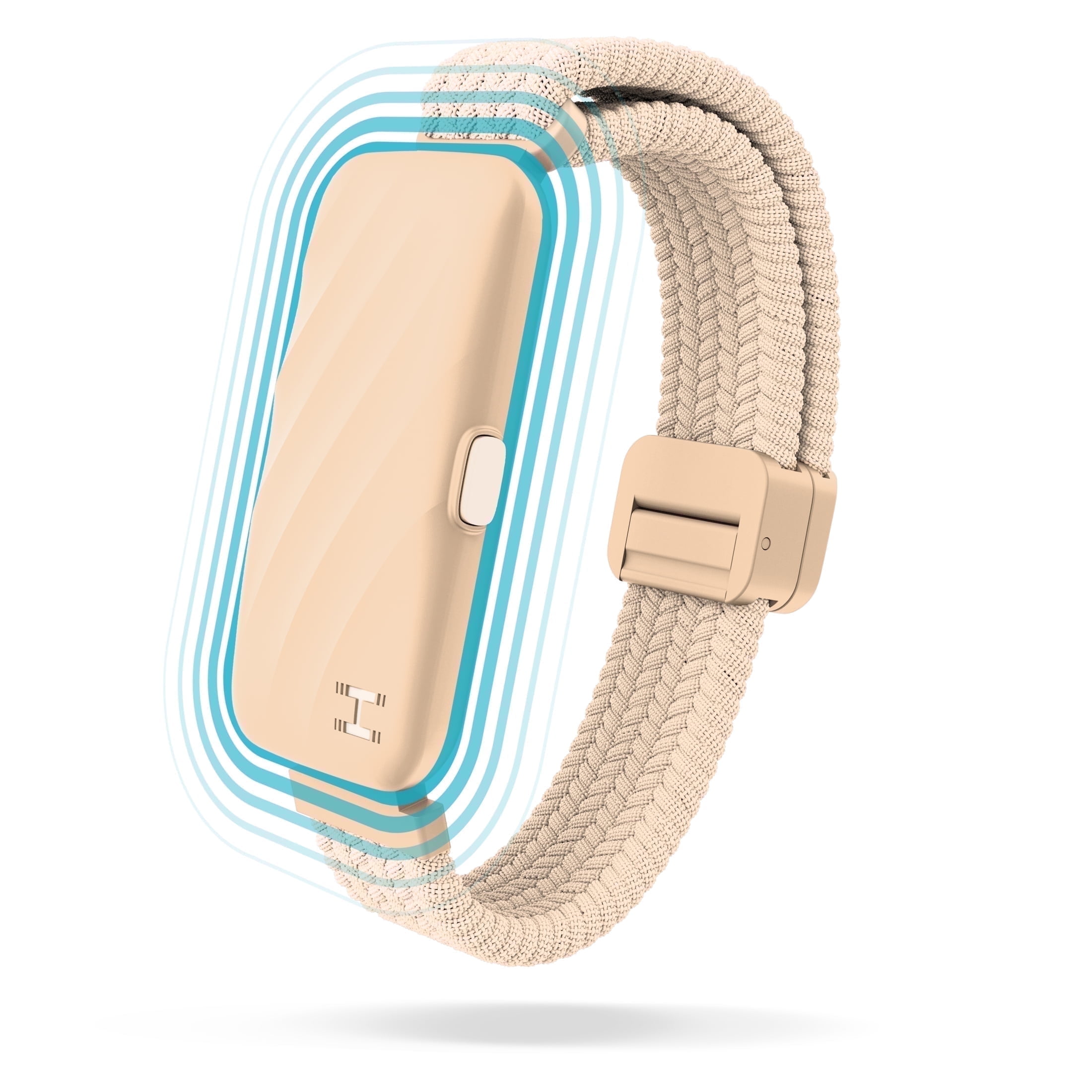 Homedics WakeBand Wearable Silent Alarm, Cream - Walmart.com