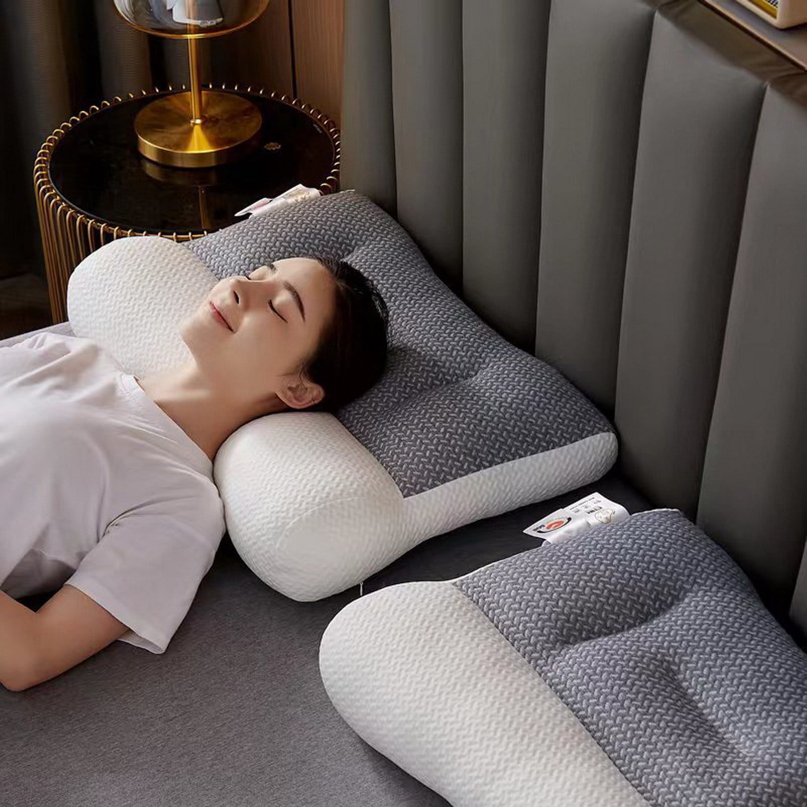 Homeer Neck Traction Pillow Cervical Traction Pillow Traction Pillow ...