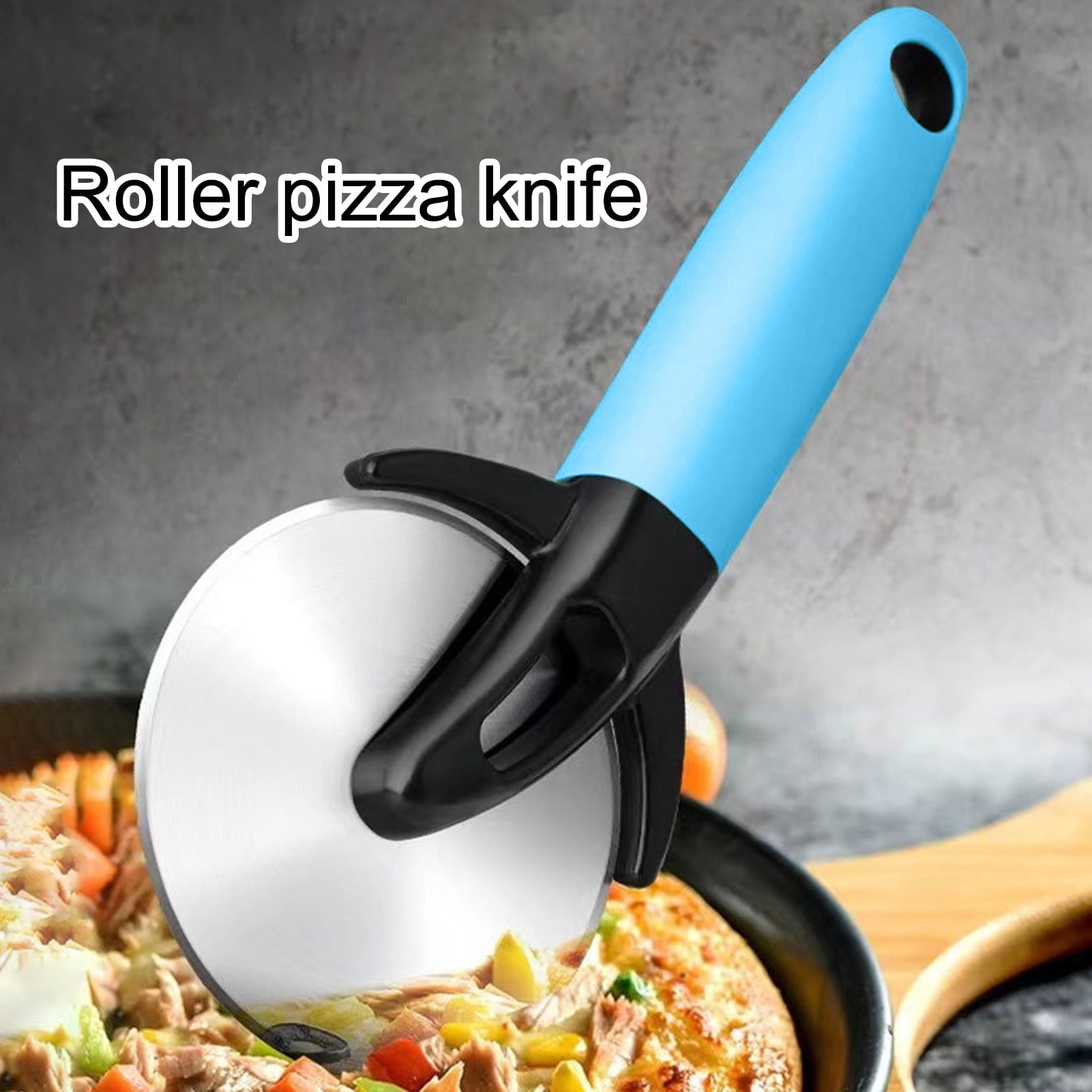Homeer Pizza Cutter Pizza Hob Pizza Wheel Pizza Cutter with Protective ...
