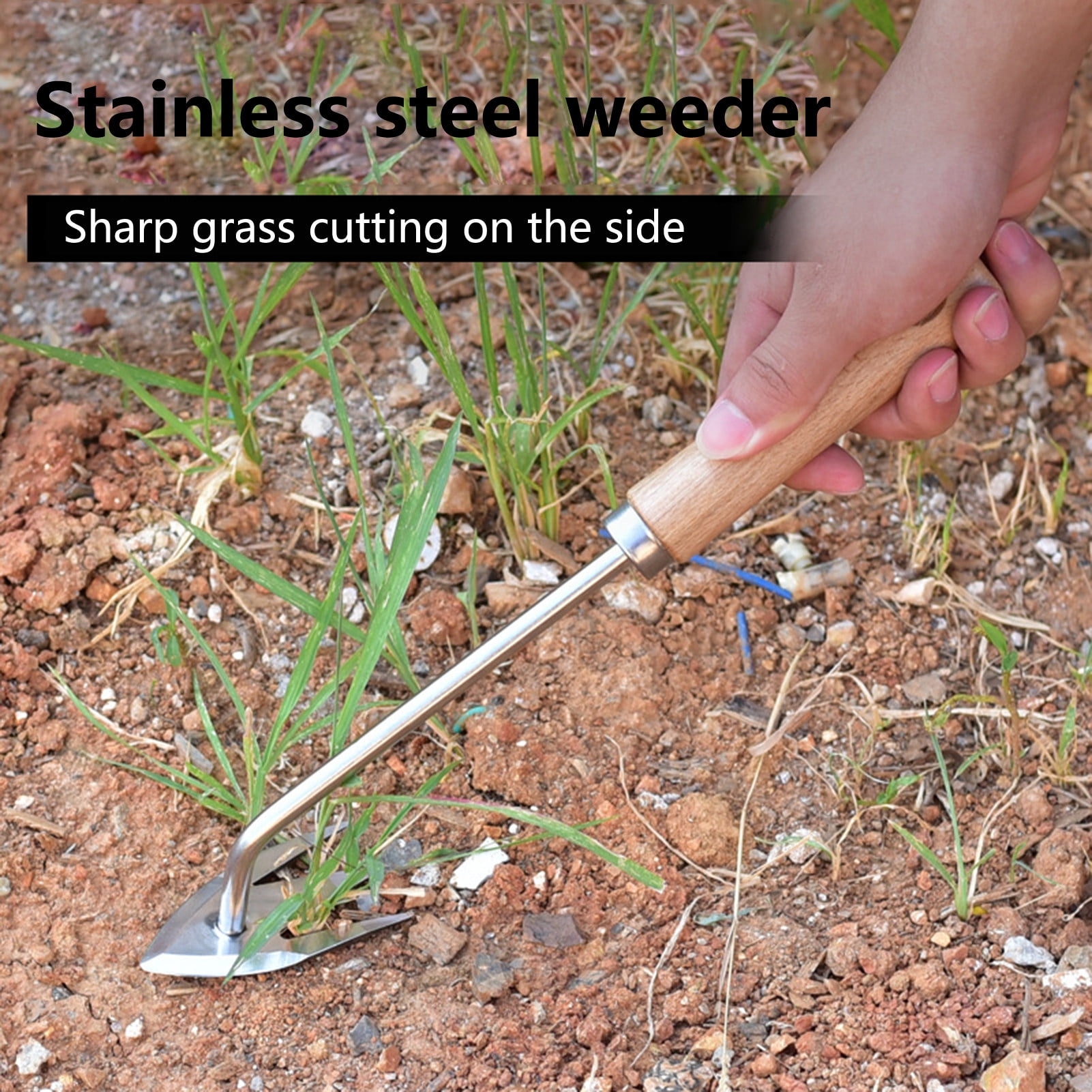 Homeer Weed Puller Tool Hand Weed Puller Weeding Removal Cutter Weeding ...