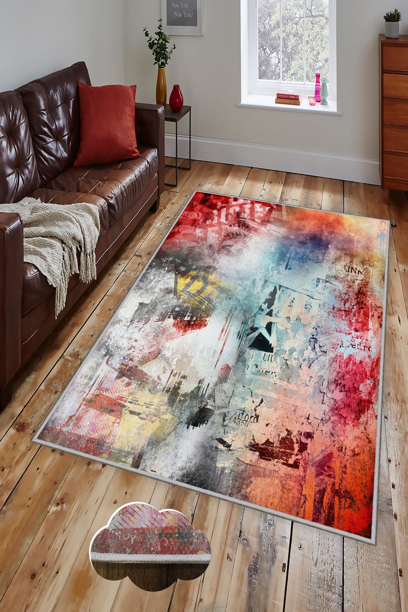 Homefesto - Rampa - Multicolor - 80 x 120 cm Carpet - Walmart.com