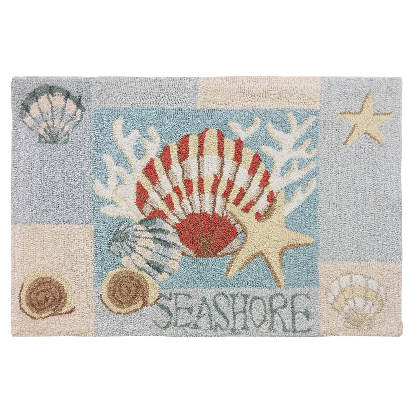 Homefires PY-JB052 Key West Clam Shell Rug - Walmart.com