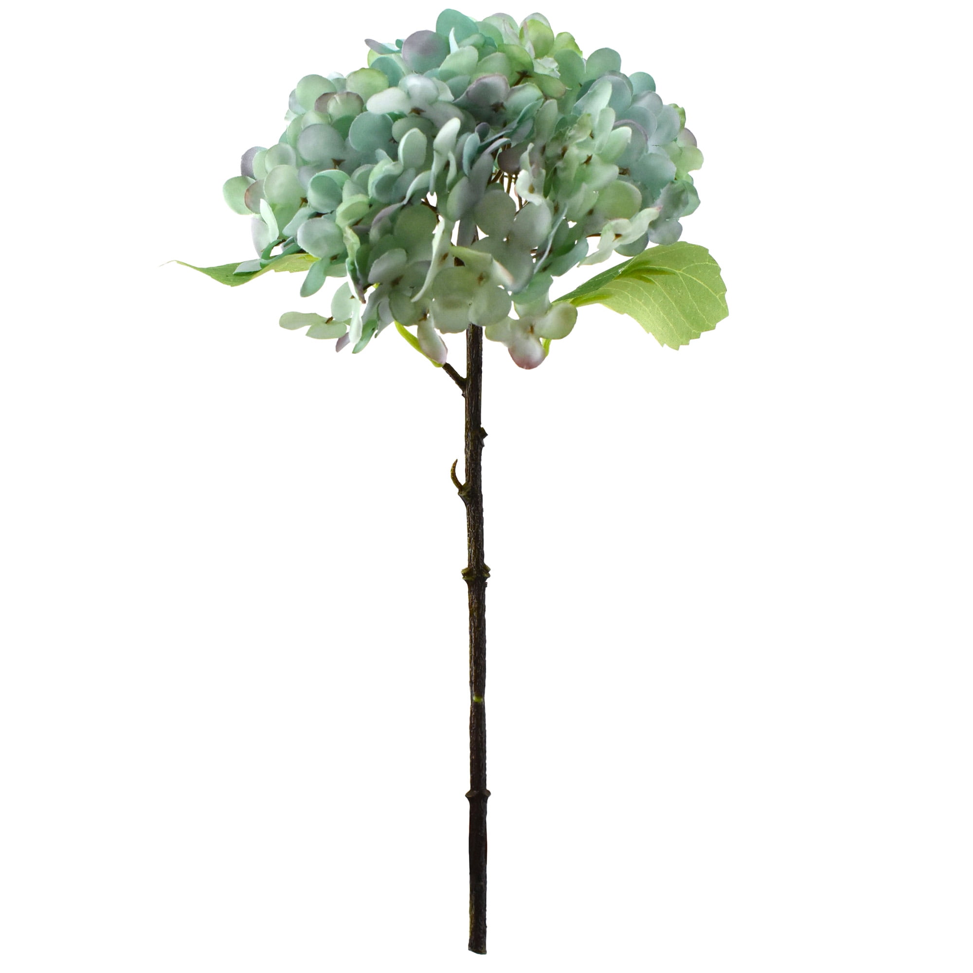 Homeford Artificial Hydrangea Stem, 13-inch, Blue/Green - Walmart.com