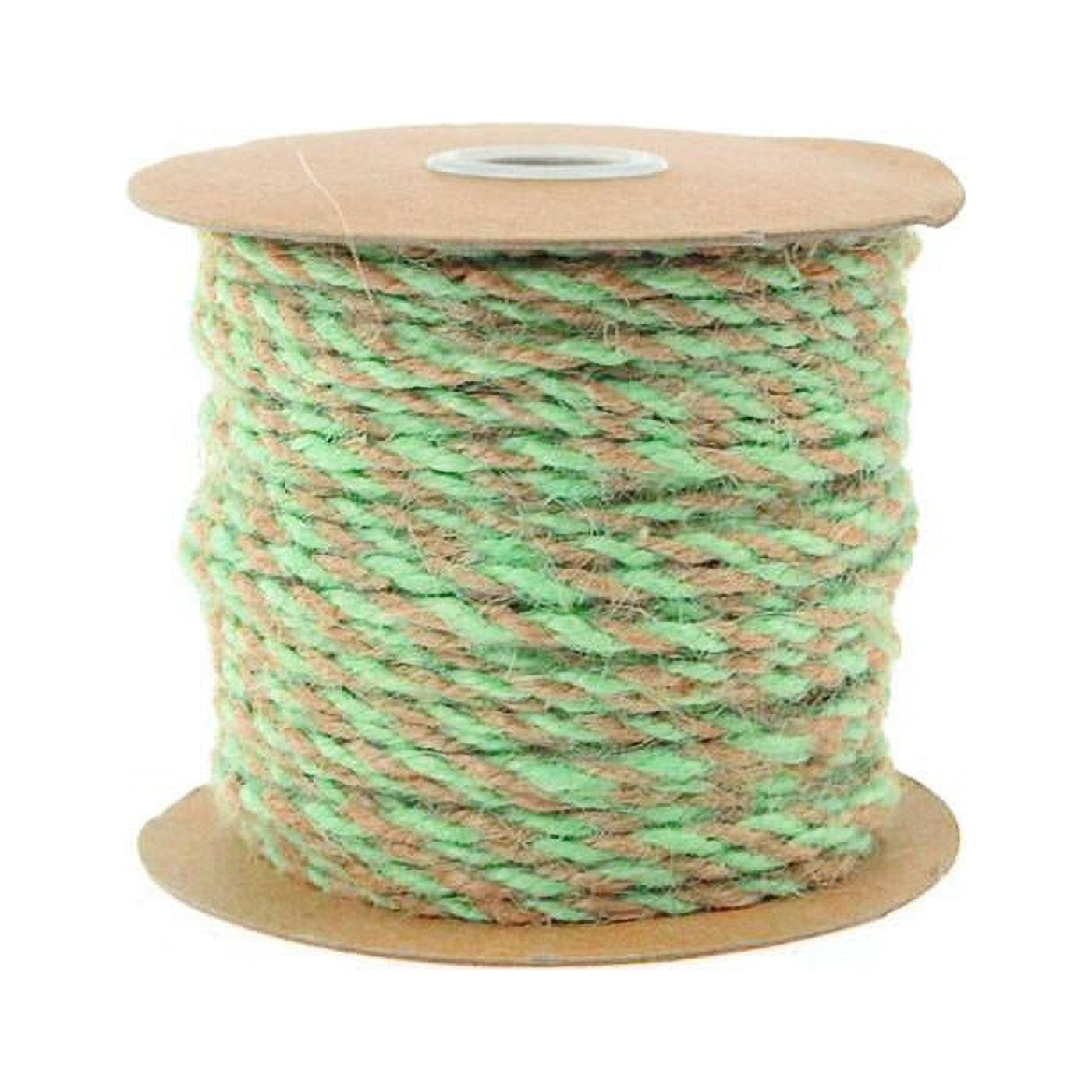 Homeford Bi-Colored Jute Twine Cord Rope Ribbon, 2.5mm, 5/64-inch, 50 ...