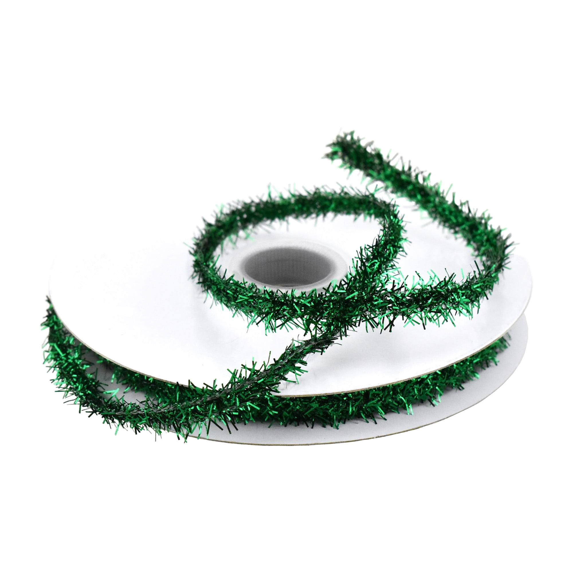 Homeford Christmas Sparkle Tinsel Cord Ribbon, 3/8-inch, 10-yard ...