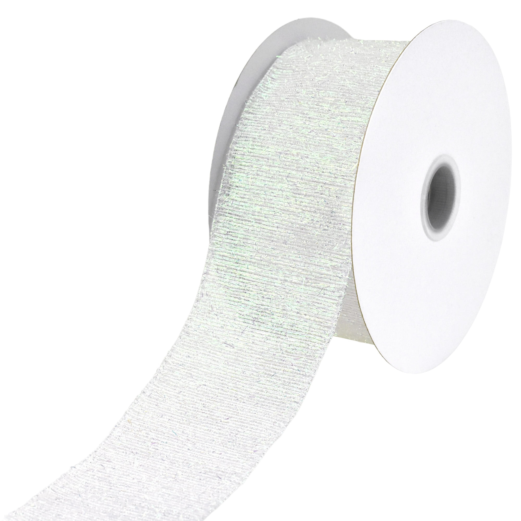 Homeford Christmas Super Tinsel Wired Ribbon, 2-1/2-inch, 10-yard ...