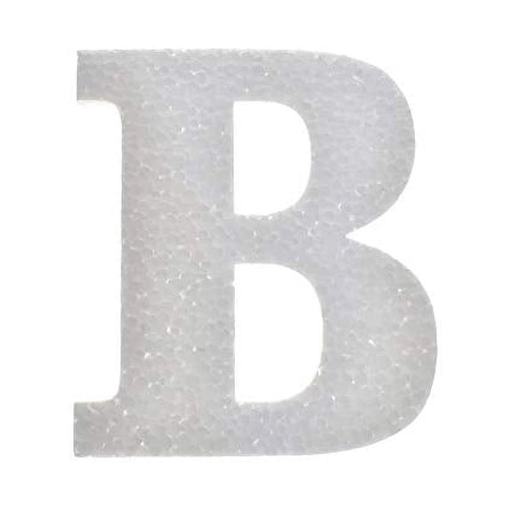 Homeford Craft EPS Foam Symbol Cut Out "B", 4-3/4-Inch, 12-Count ...