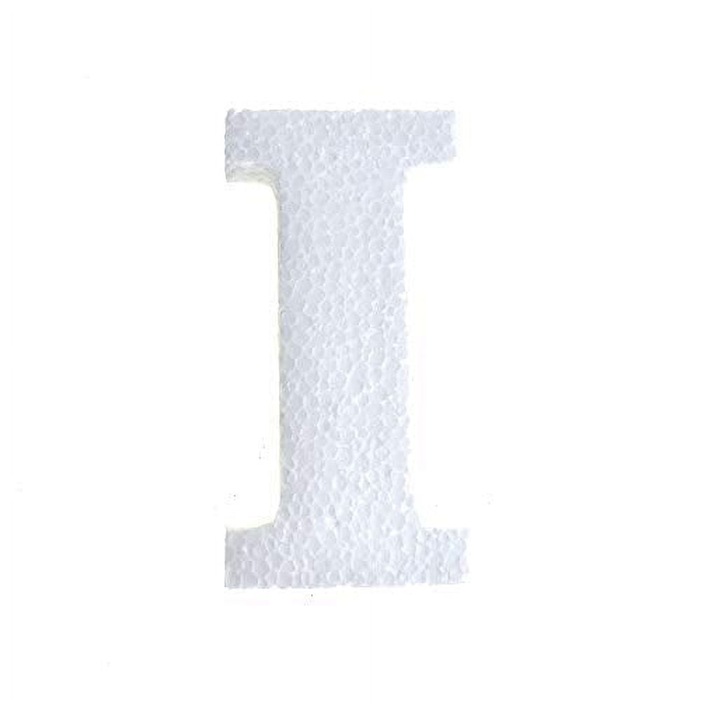 Homeford Craft EPS Foam Symbol Cut Out "I", 4-3/4-Inch, 12-Count ...