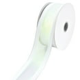 Homeford Iridescent Sheer Grosgrain Edge Wired Ribbon, 1-1/2-inch, 10 ...