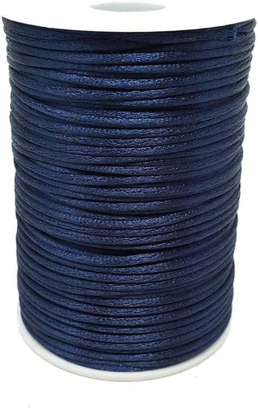 Homeford Rat Tail Cord Ribbon Chinese Knot, 1/16-Inch, 100-Yard (Navy ...