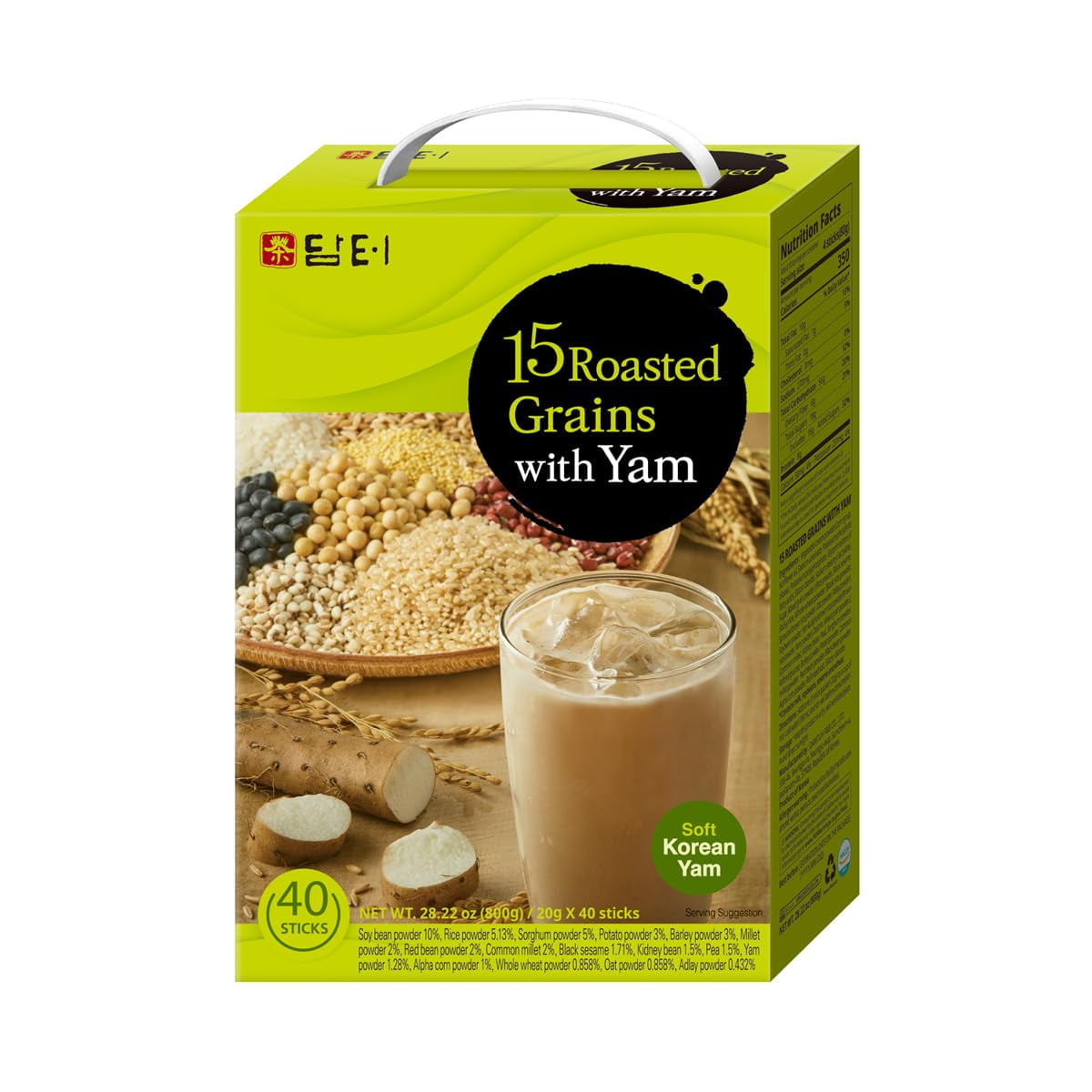 Damtuh Korean 15 Multi Mixed Grain BSL1 Powder Meal Replacement Shake ...