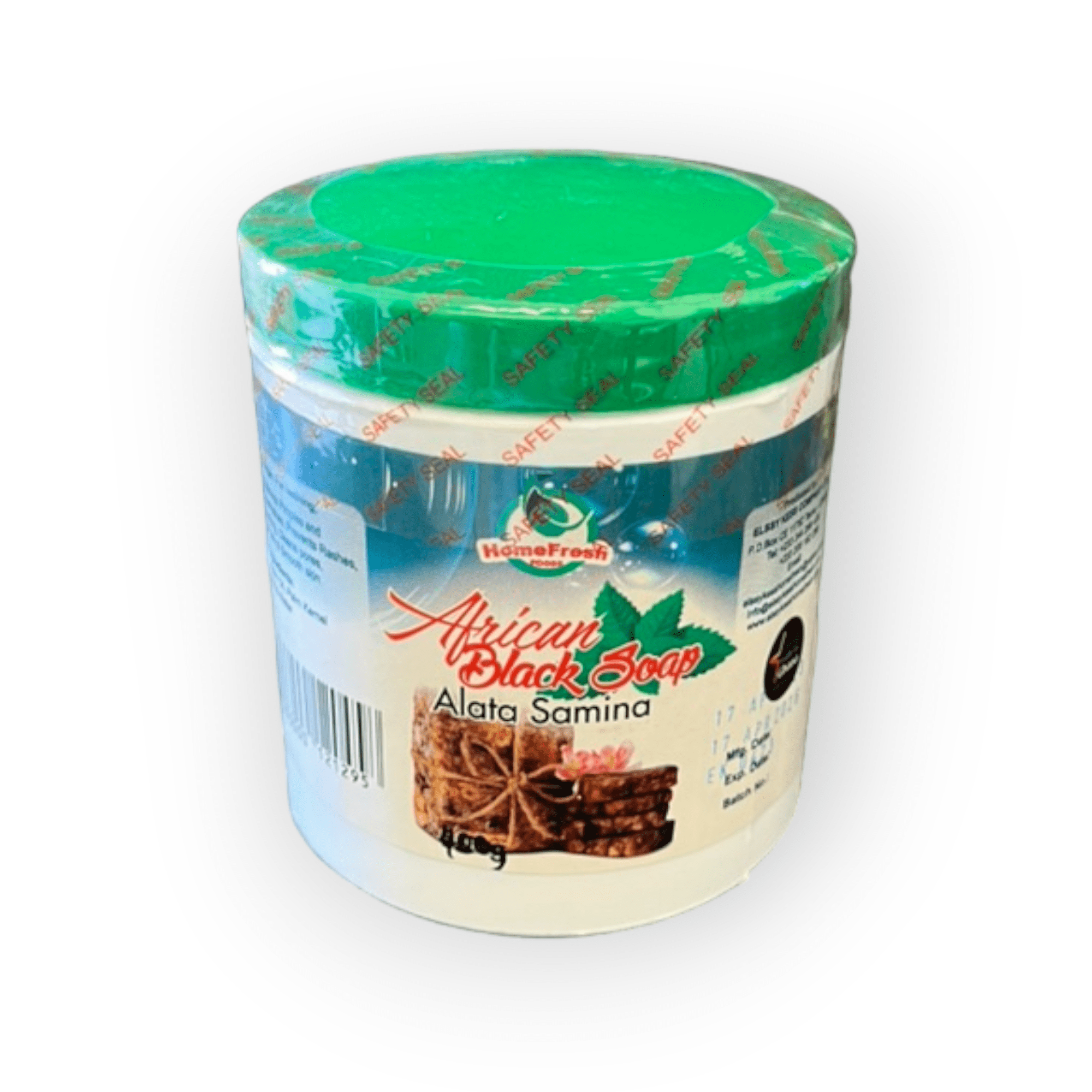 Homefresh - African Black Soap (Alata Samina) - 400g - Walmart.com