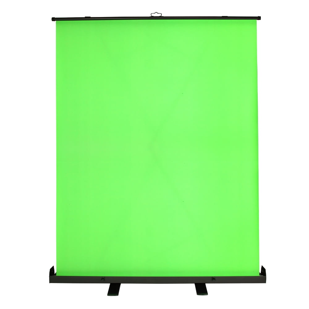 Homegear 5ft x 6ft Portable Pull Up Green Screen with Quick Setup Frame ...