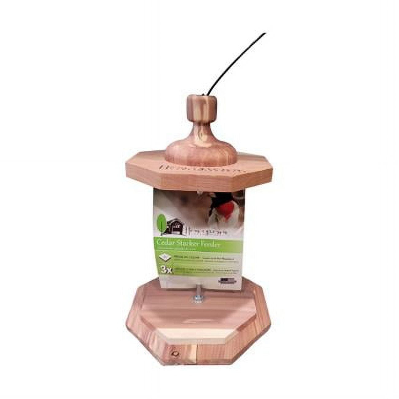 Homegrown Cedar Products Cedar Stacker Feeder - Walmart.com