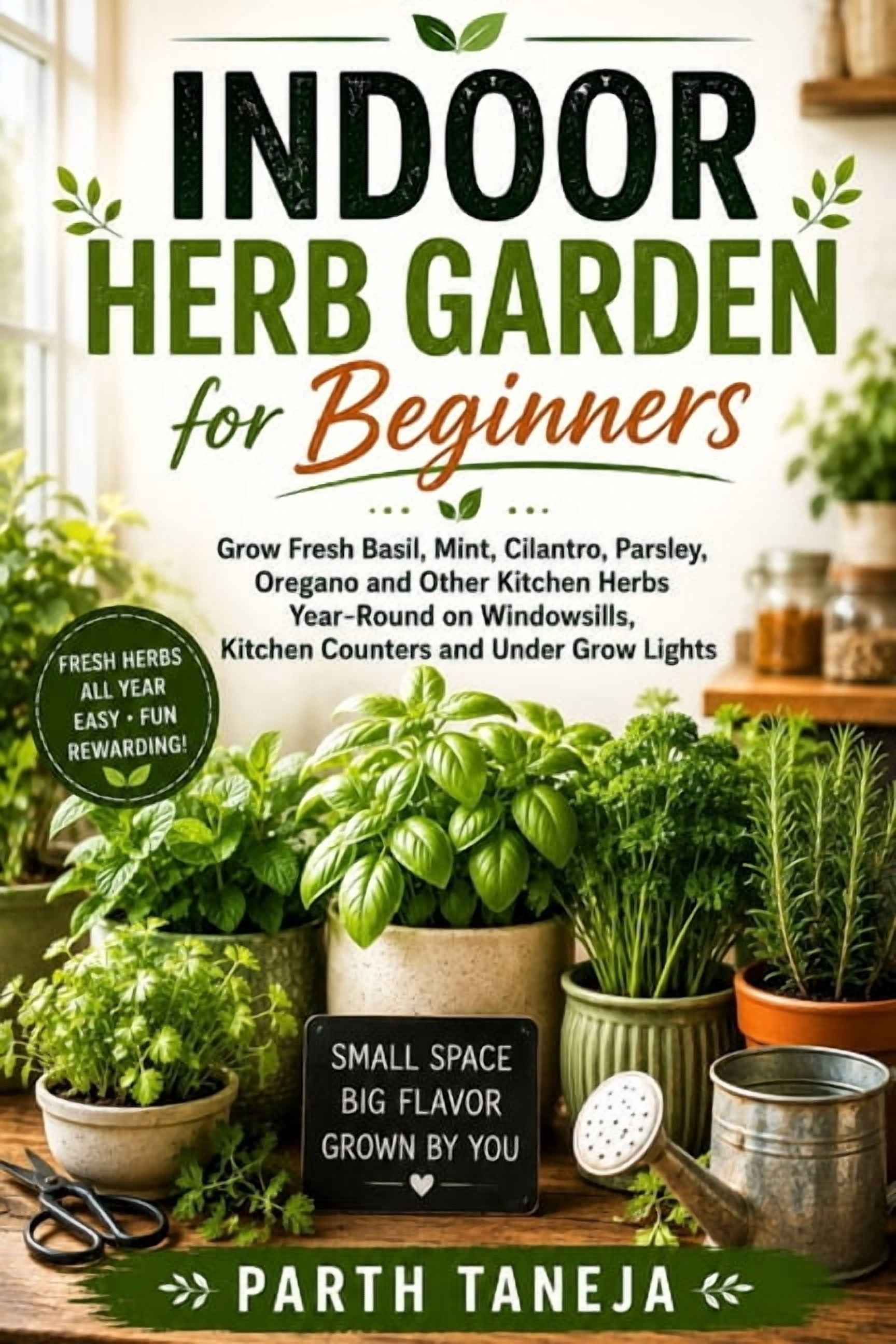 Homegrown Harvest Collection Indoor Herb Garden for Beginners: Grow ...