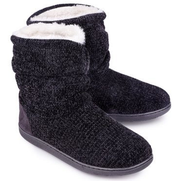 Amidoa Womans Slippers Furry Beige House Outdoor Stylish Winter Casual ...