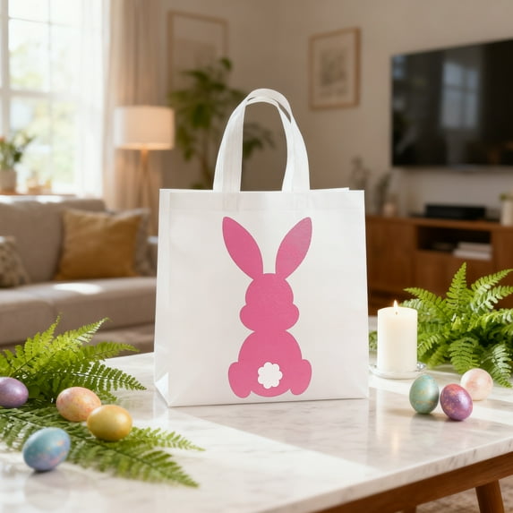 Homekingdee Easter Gift Bags Non-woven Fabric Tote Bags - Party Holiday ...