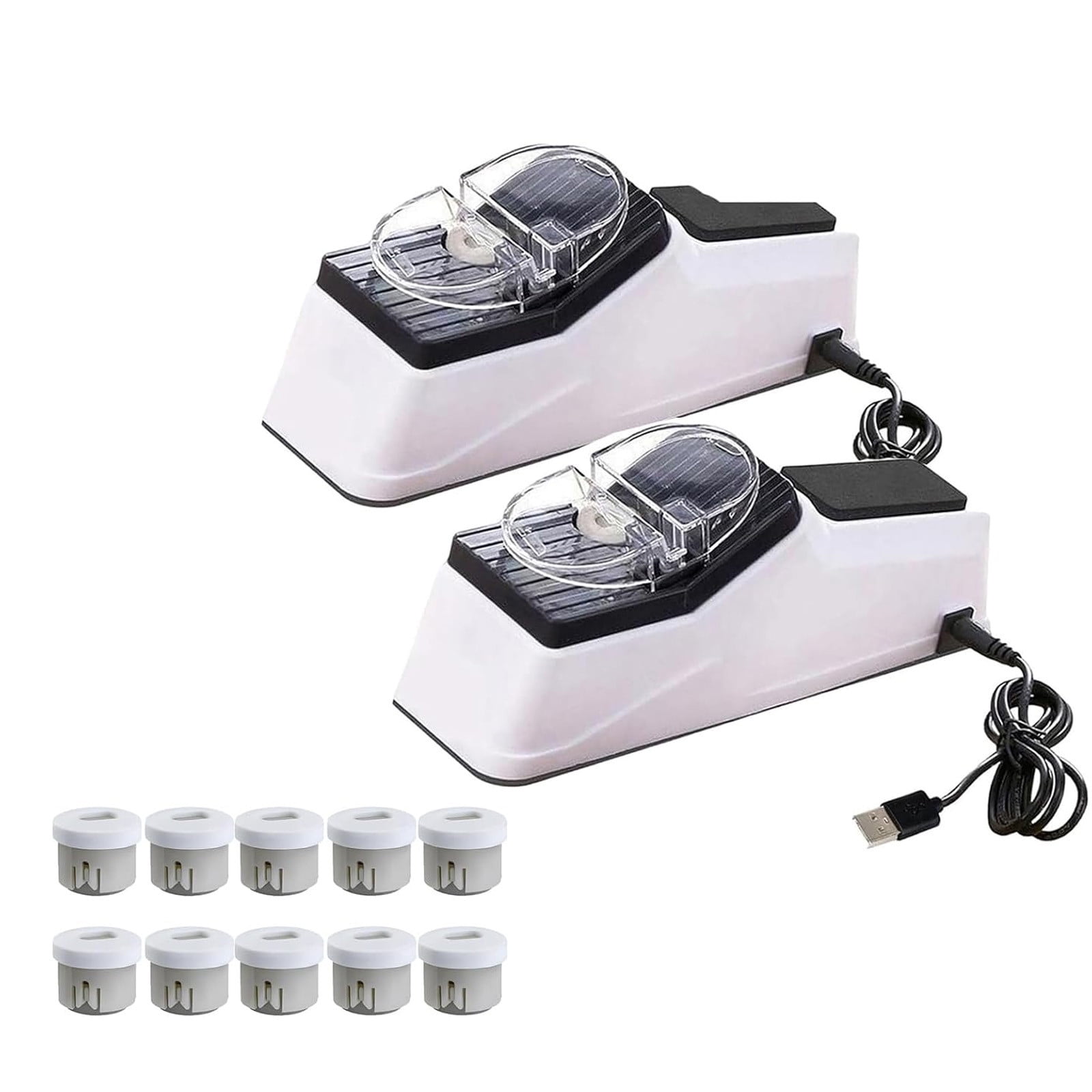 Homekingdee Electric Knife Sharpener with USB Interface and 5 Grinding ...