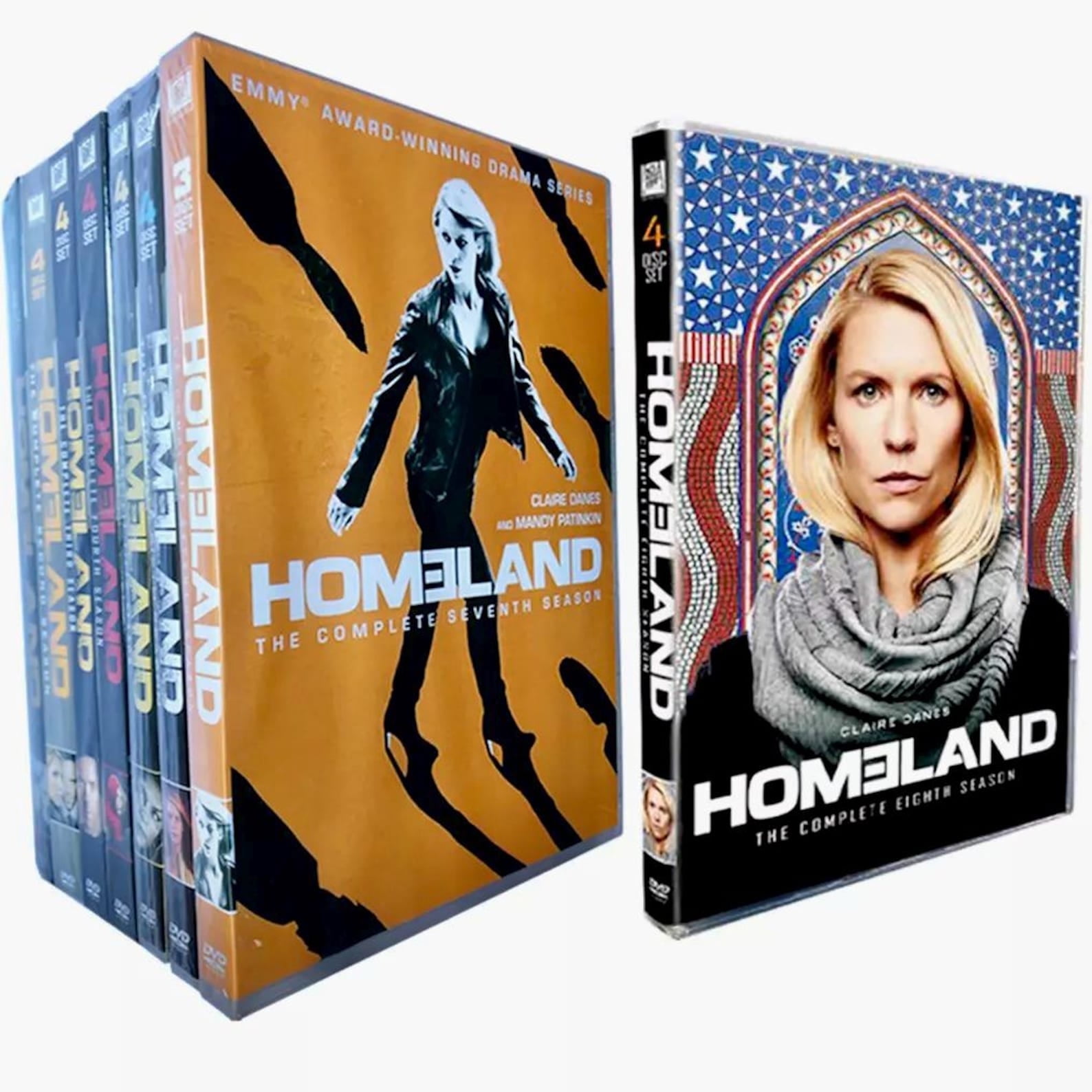 Homeland Complete Collection 1-8 (DVD) - Walmart.com