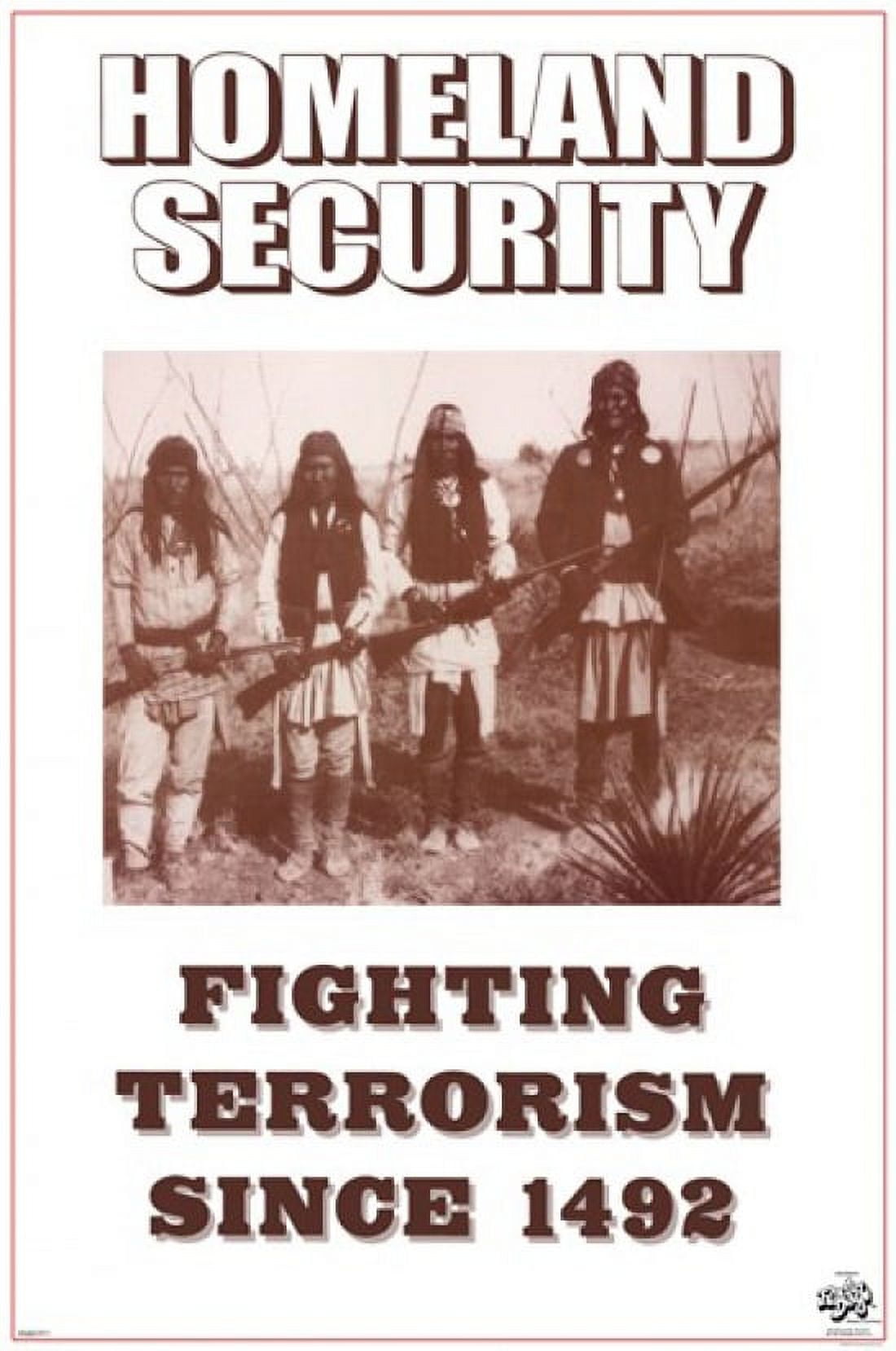 Homeland Security Laminated Poster (24 x 36) - Walmart.com