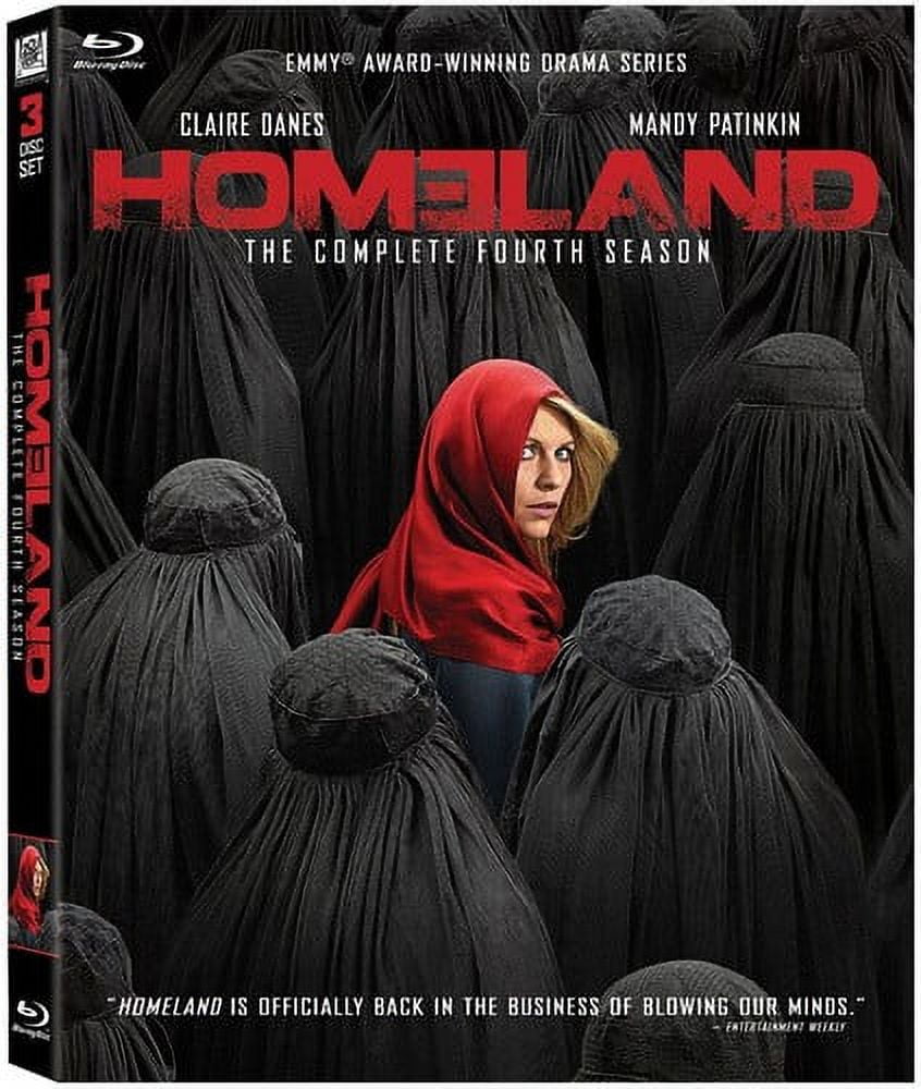 Homeland: The Complete Fourth Season (Blu-ray) - Walmart.com
