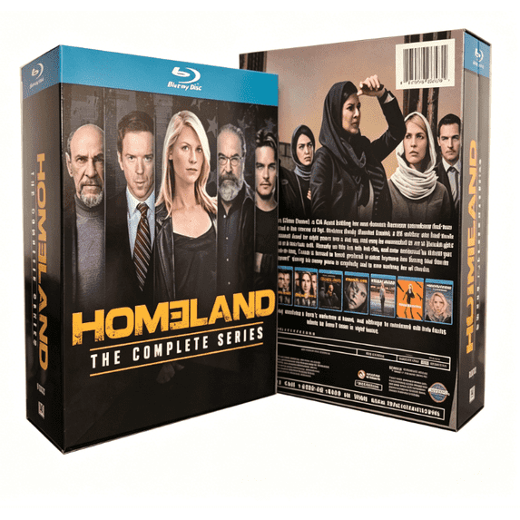Homeland The Complete Seasons 1-8 BR 16-Disc Box Set New Movie ...