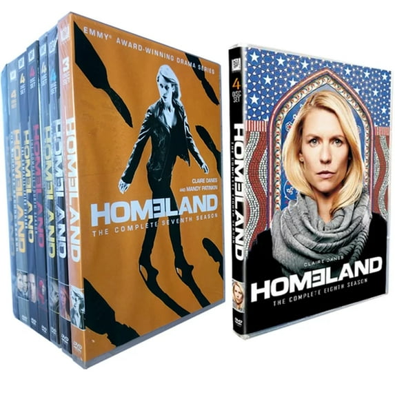 Homeland: The Complete Series Seasons 1-8 (DVD) - Walmart.com