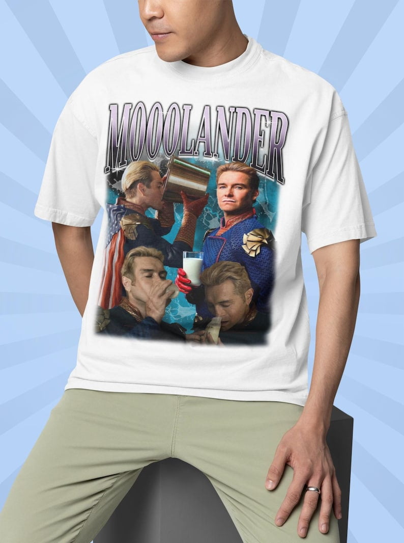 Homelander Mooolander Shirt -Homelander Shirt,Homelander Tshirt,Homelander T shirt,Homelander T ...