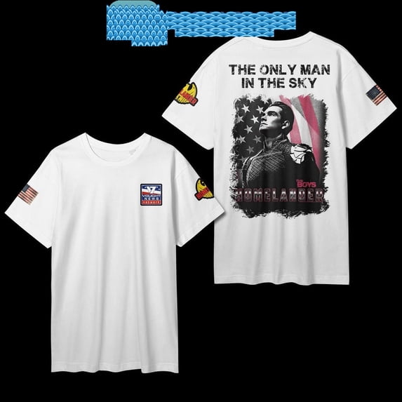 Homelander The Boys The Only Man In The Sky Hoodie T-Shirt - Walmart.com